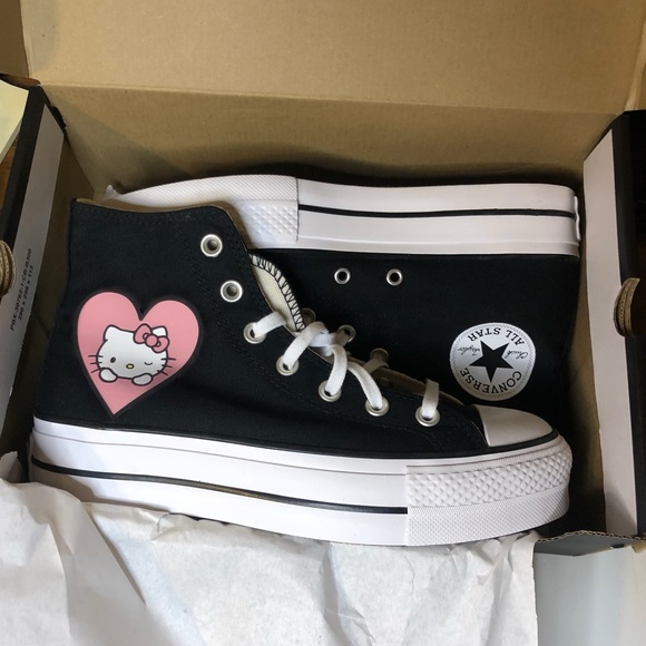 Sanrio | Shoes | Hello Kitty Platform Converse | Poshmark